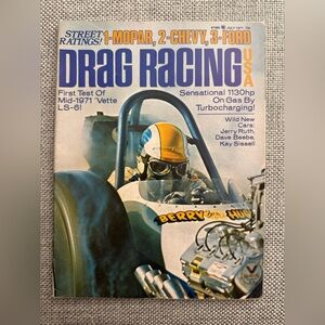 DRAG RACING MAGAZINE | Other | Vintage Back Issue Of Drag Racing Usa ...